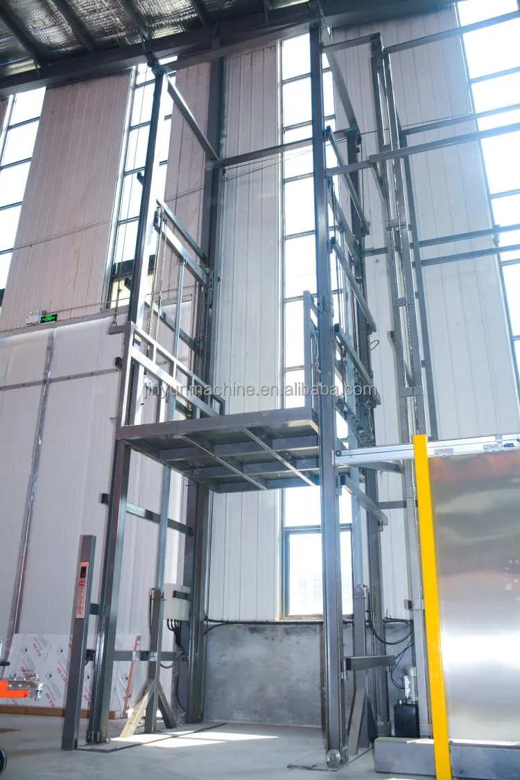 Indoor Outdoor Electric Industrial Warehouse Freight Elevator Vertical ...