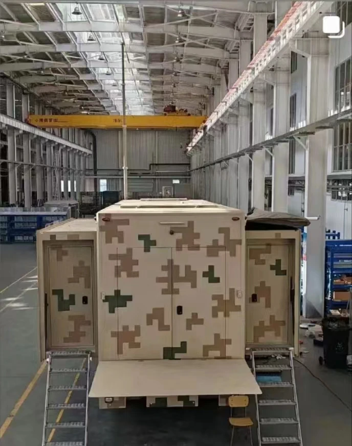 Customized Large Slide Out Systems for Medical & Military Vehicles