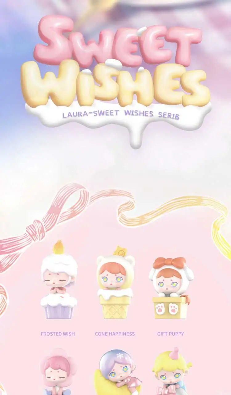Toy City Sweet Wish Series Mini PVC Anime Character Explosion Mystery ...