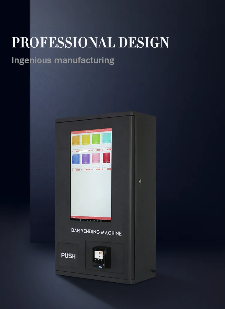 Dkmvending Wall Mounted Vending Machine Touch Screen