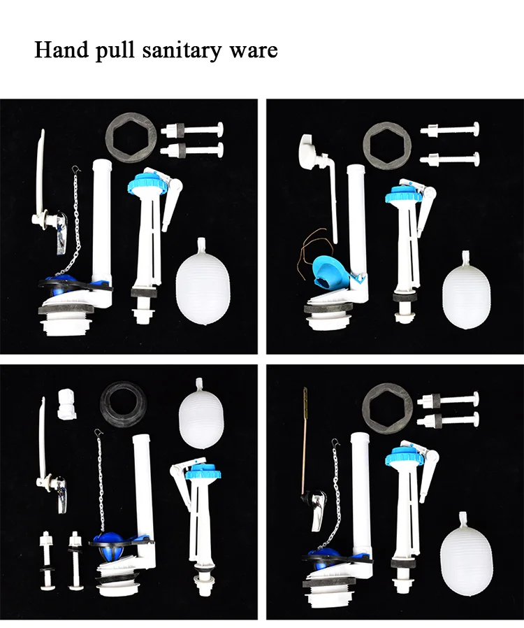 Toilet Tank Fitting Flush Mechanism Valve Cistern Accessories Rubber ...