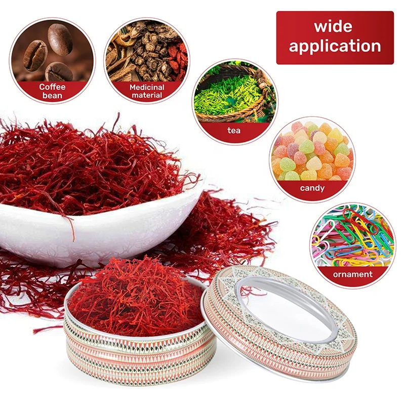 Wholesale Small Saffron Tin Packaging - Environment-friendly