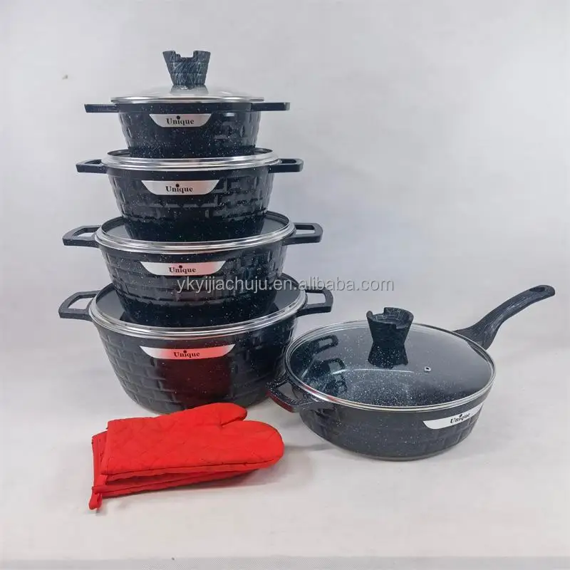 E-jia Cookware Set - High Quality Non-Stick Kitchen Ware