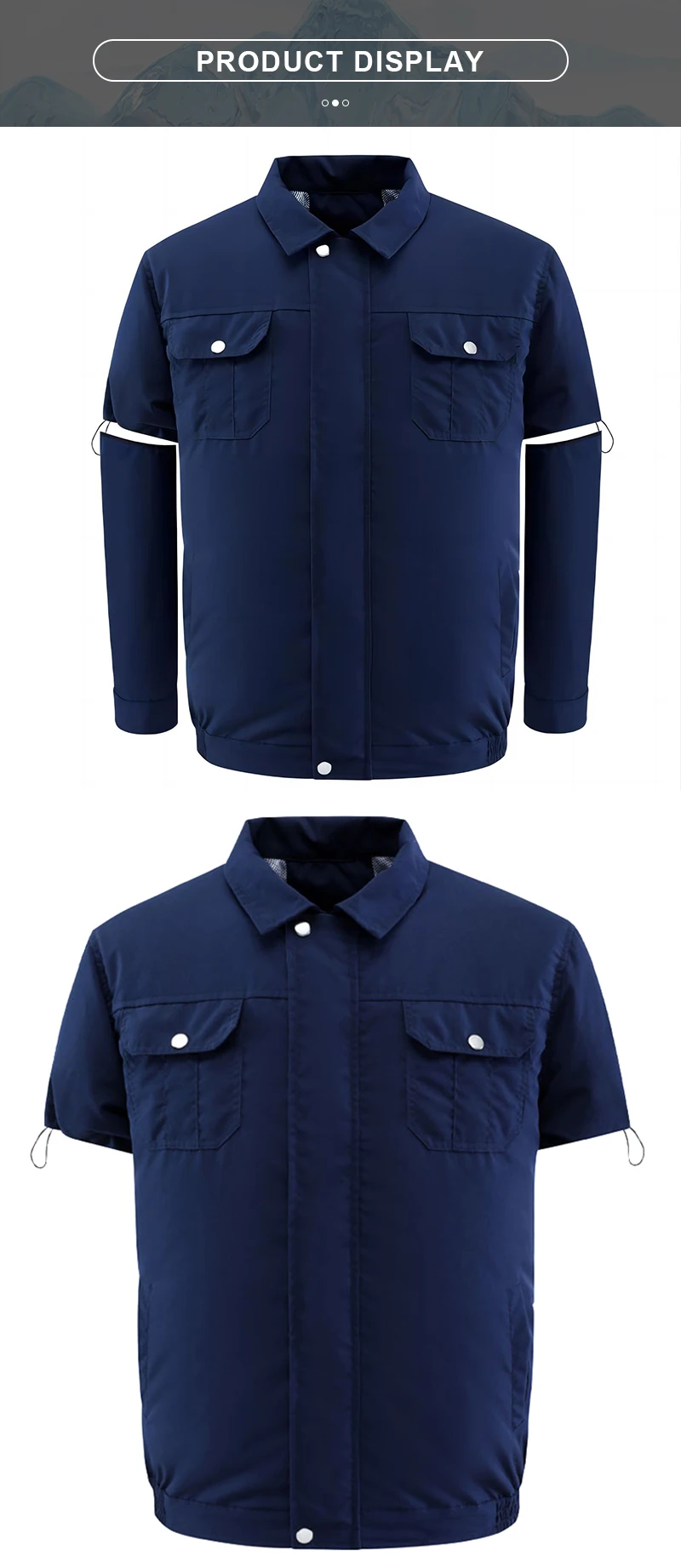 Worker Wear Uniform Welder Cooling Jackets Air Cooling Hi-vis Jacket ...