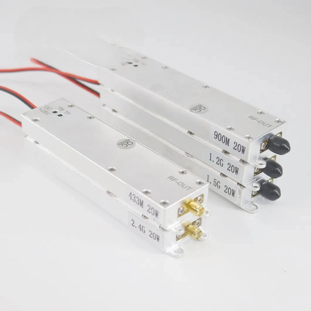 10W UAV Drone Jam Module with RFPOWER Amplifier 433M-2.4G Frequencies ...
