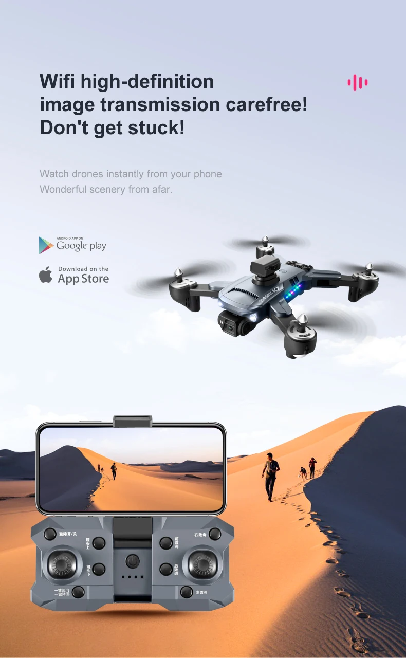 Beginner Level Remote Control Toy Quadcopter With 4k Electric Camera ...