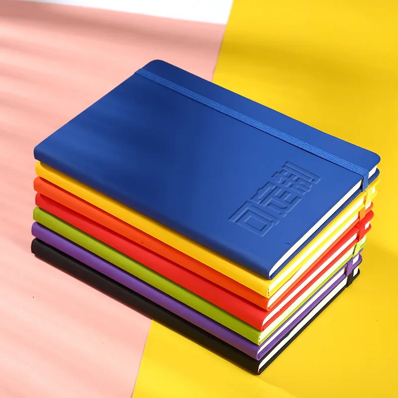 Custom Logo Hard Cover Notebook - Unique Gift Option