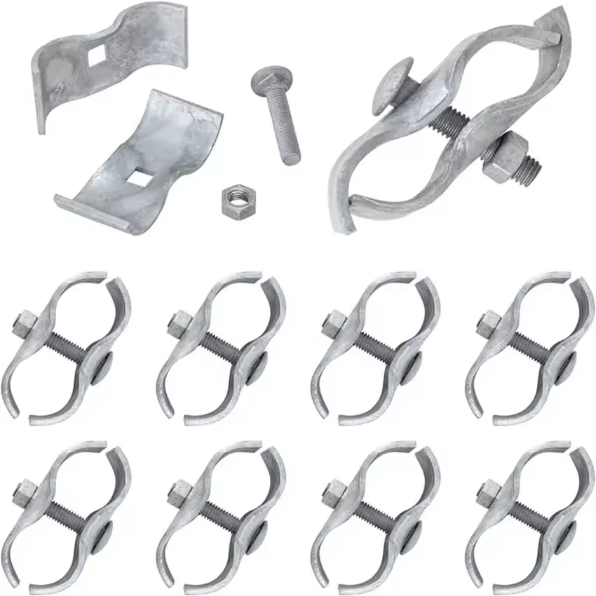 Chain Link Fence Panel Clamps Kennel Clamps Saddle Clamps - Buy Saddle ...