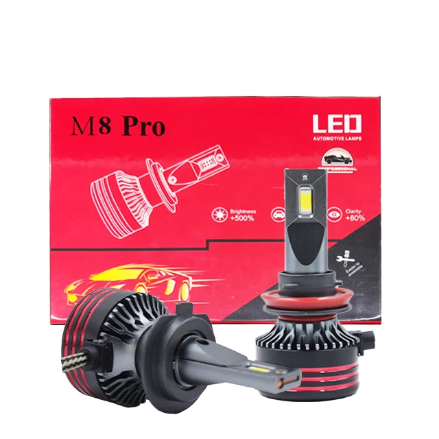 M8 Pro Automobile Headlights High Power 150w 20000lm Led H11 Led H1 H11 Led Light Bulb - Buy ...