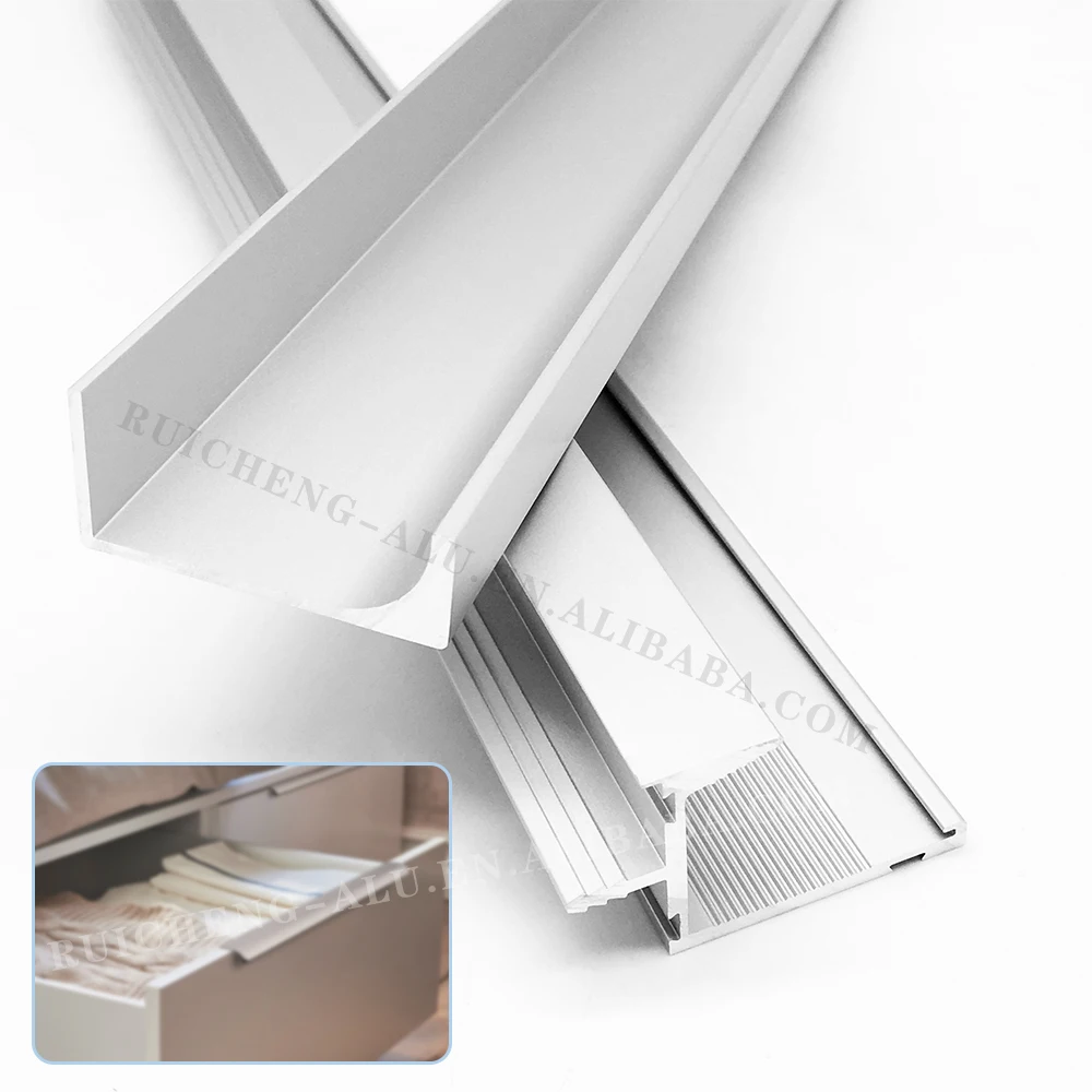 Aluminium Kitchen Section Handle Profile Cabinet Furniture J Drawer G ...
