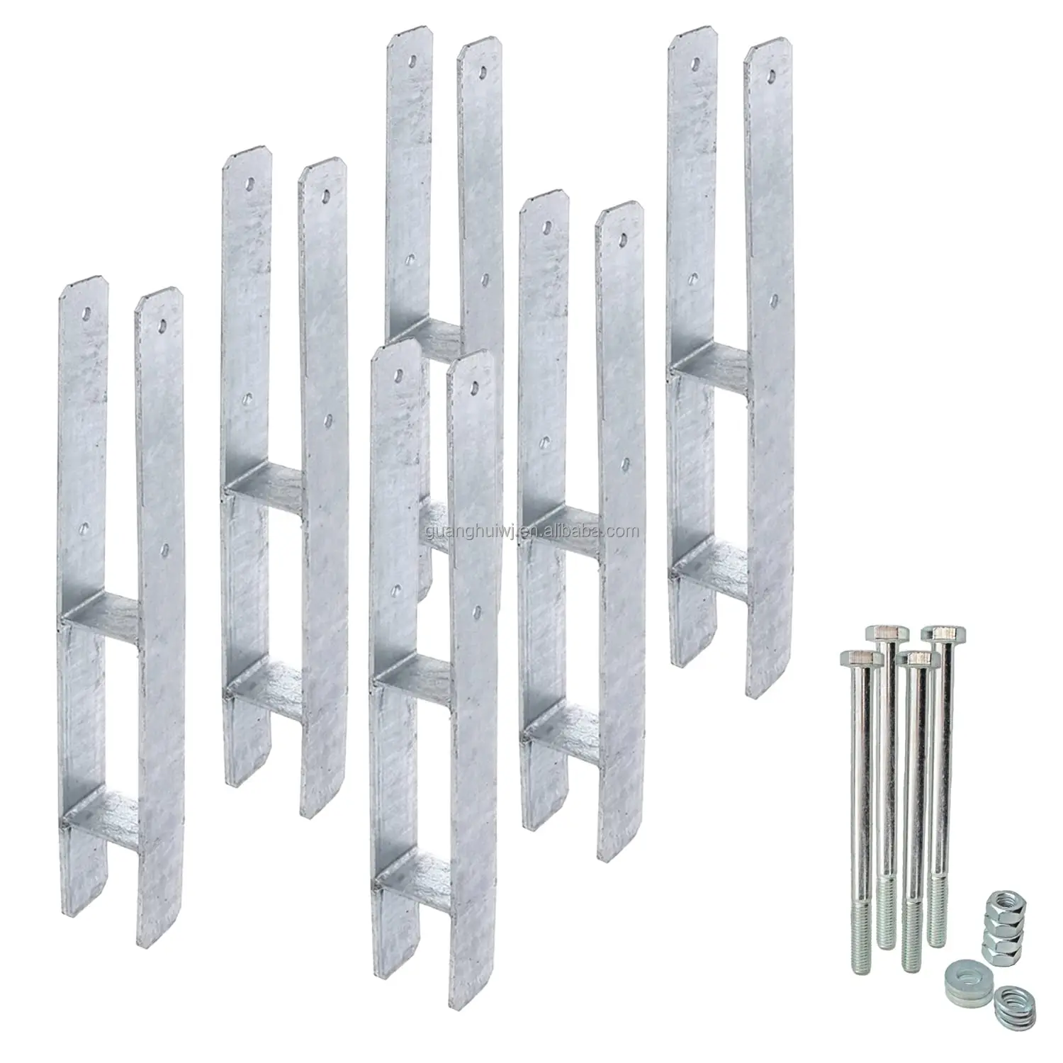 H-Post Support H-Anchor Set H Anchor Post Carrier Anchor Post H-Shape ...