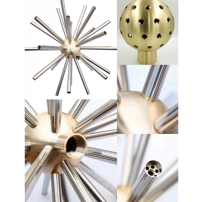 Stainless Steel Water Fountain - Dandelion Decorative Feature