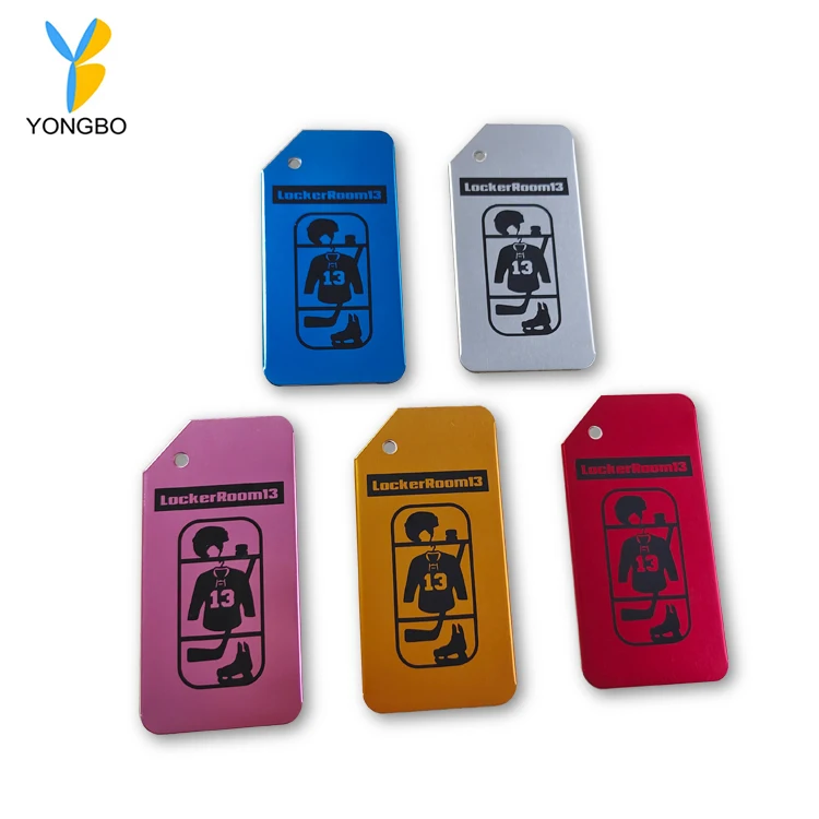 Aluminium Baggage Labels - Durable & Customizable Travel Tags