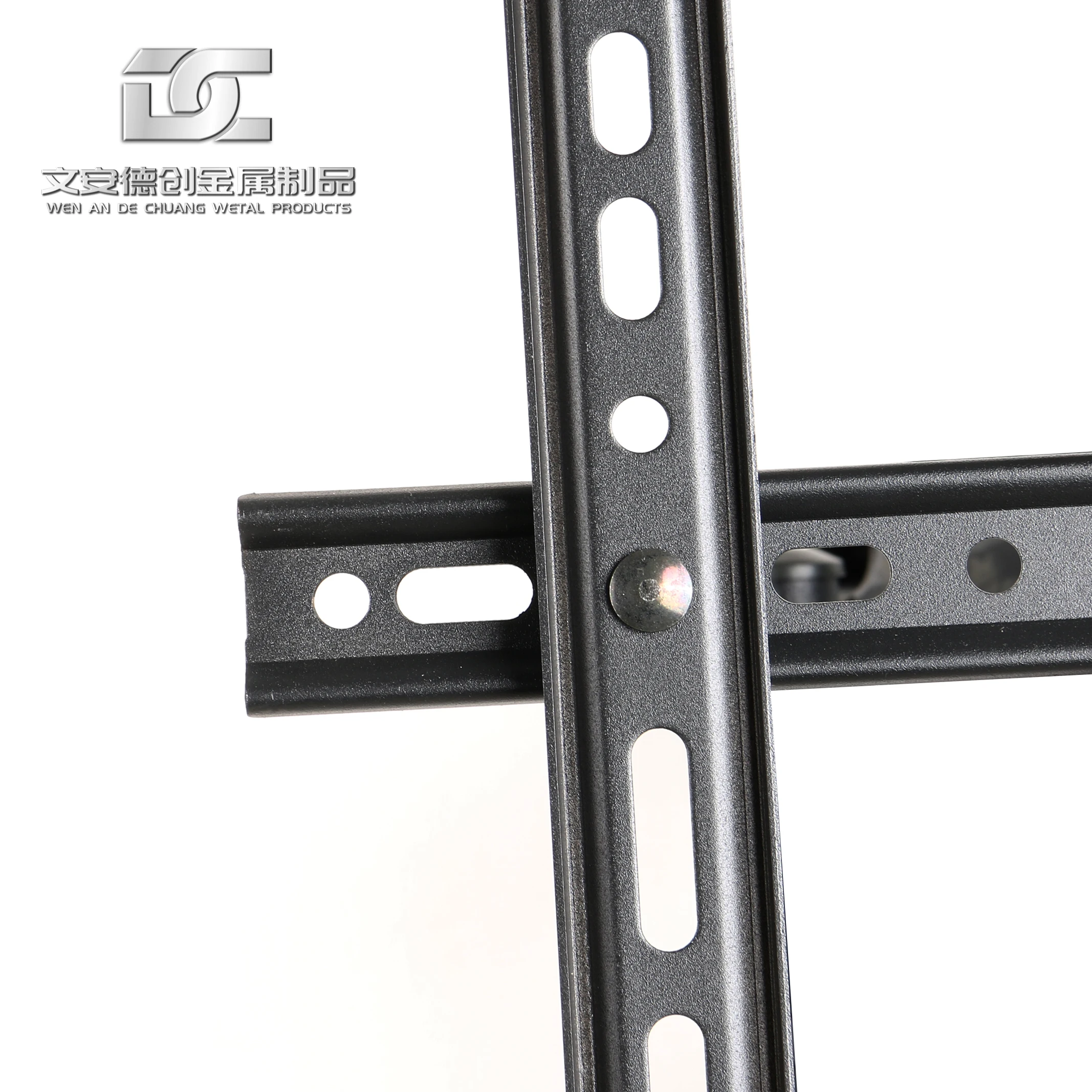 Lcd Screen Wall Tv Mount Bracket Retractable Steel Arm Support Swivel ...