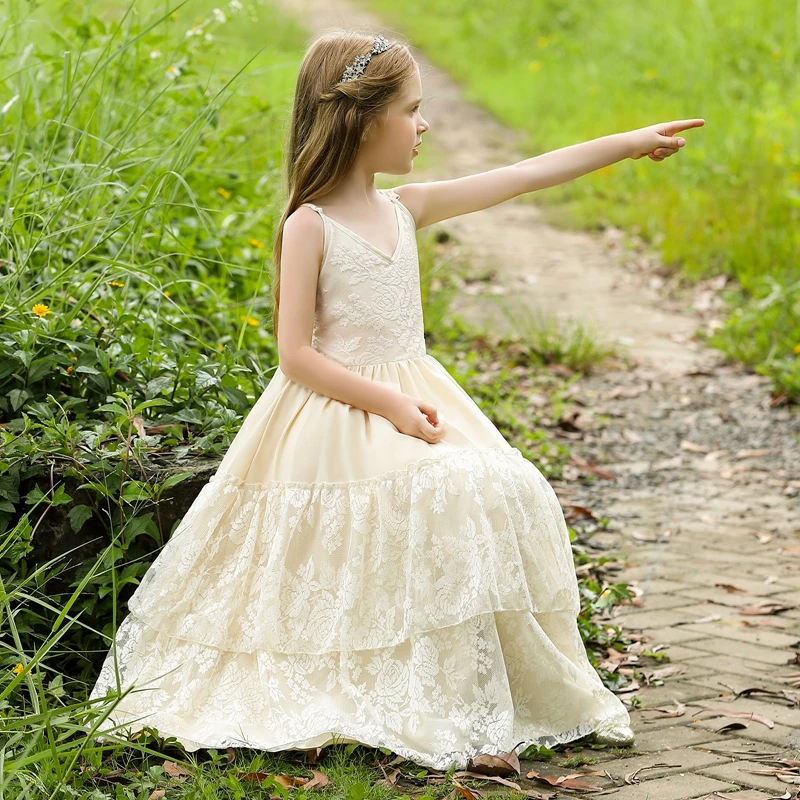 Alibaba.com: Girls Dresses Teenage Party Gown, Casual Wedding Dress for ...