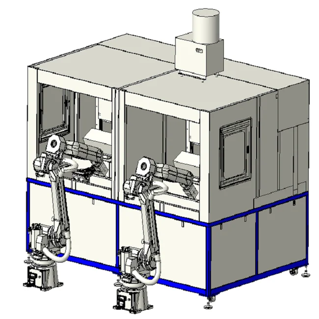 Water Jet Deburring Machine After The Processing Of Cnc To Remove The ...