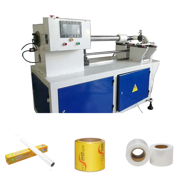 Good Pvc Stretch Film Slitter Cutting Machine,Wrapping Pvc Film Plastic ...