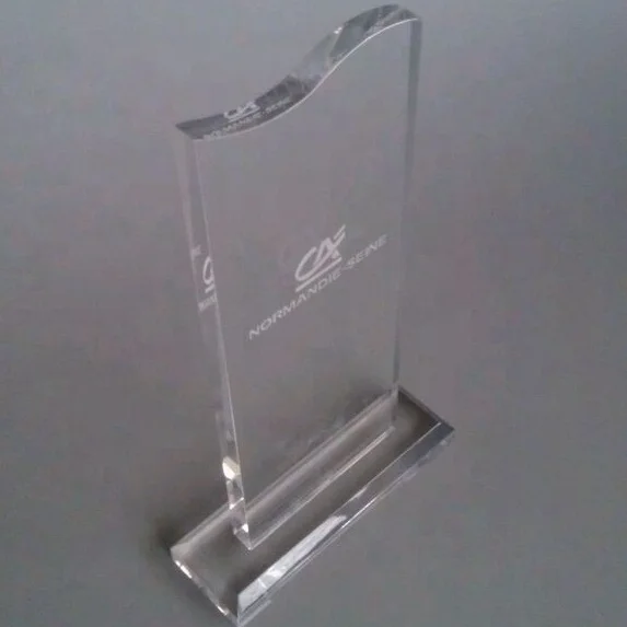 Oem Oem Clear Acrylic Trophies,Plexiglass Trophies With Laser Engraved ...