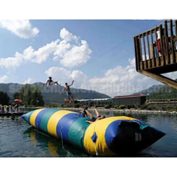 towable inflatable water jumping catapult blob ski tube| Alibaba.com