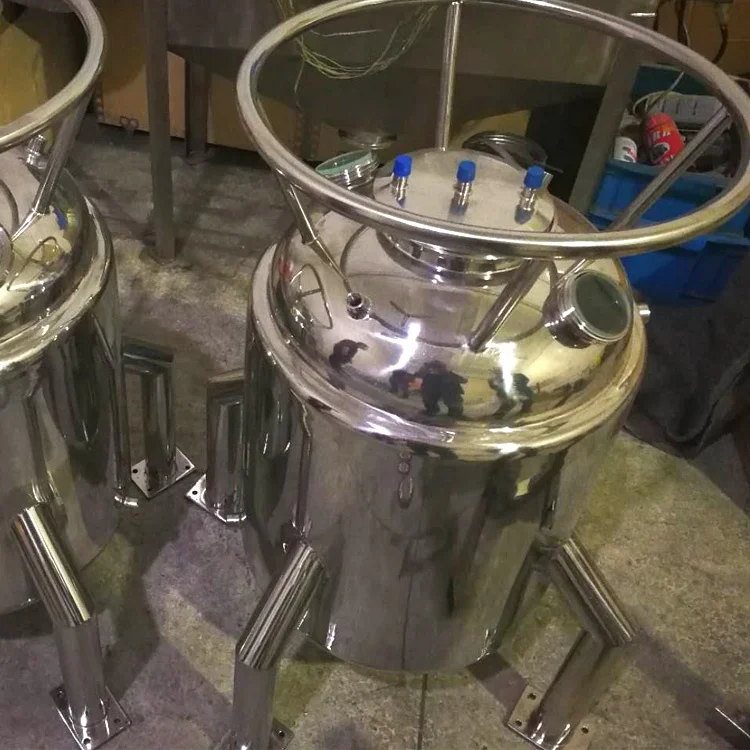 50lb Stainless Steel Solvent tank Ss304 Jacketed tank for Solvent ...