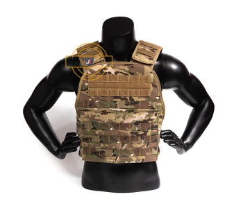 Light Weight Plate Carrier Multi Purpose Camo Military Combat Assault ...