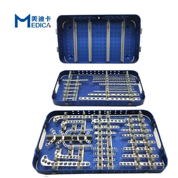 Veterinary Animal Bone Plate Set Animal Orthopedic Instruments Animal ...