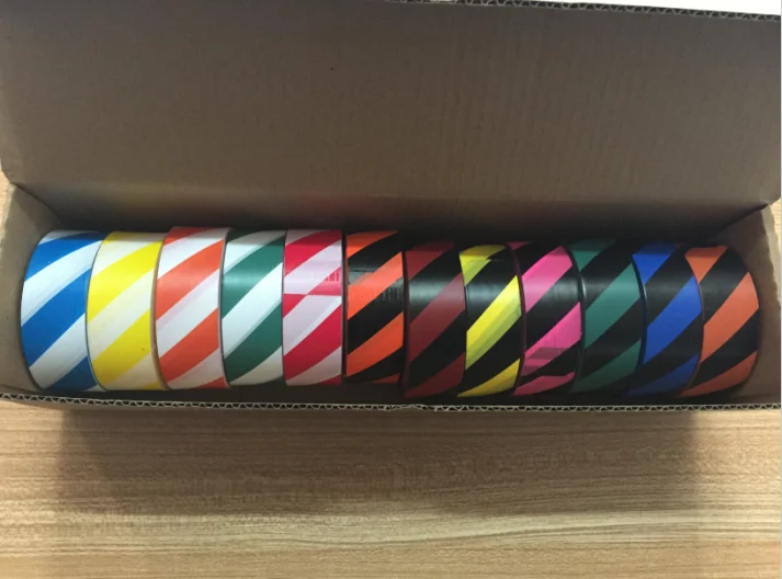 Free Sample Highlighter Tape Marking Sticker Removable Tags Pvc Survey ...