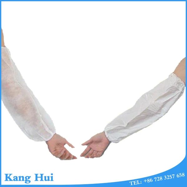Disposable Oversleeve Disposable Pp Non-woven Sleeve Cover Pe ...