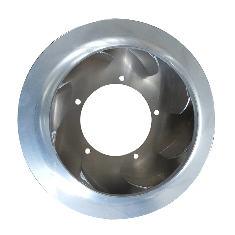 Backward Curved Aluminum Centrifugal Fan Impeller And Turbo Turbine ...