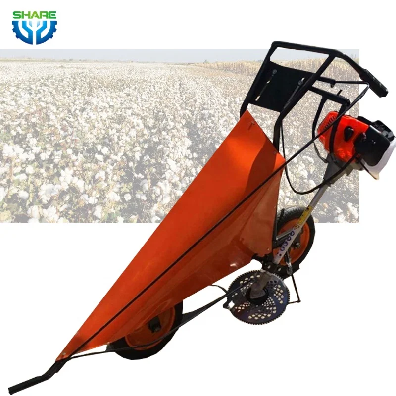 Whole Maize Stalk Sugarcane Cutting Harvester Mini Rice Corn Charvester ...