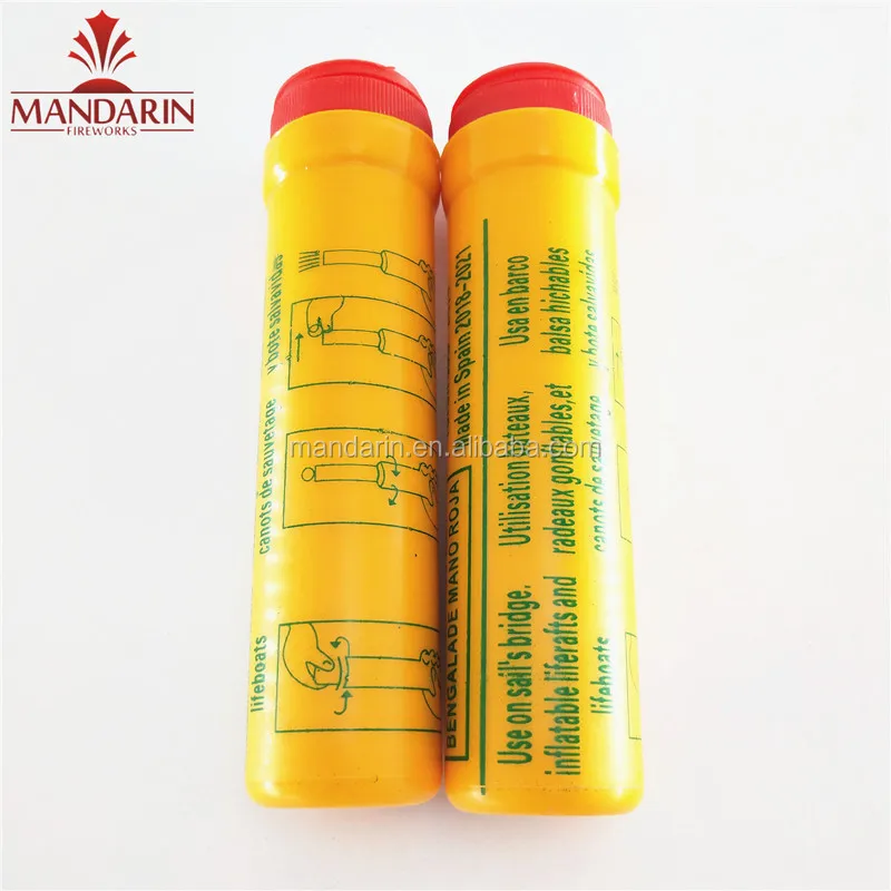 Dns Rescue Sos Emergency Red Smoke Signal Hand Flare Firework - Buy ...