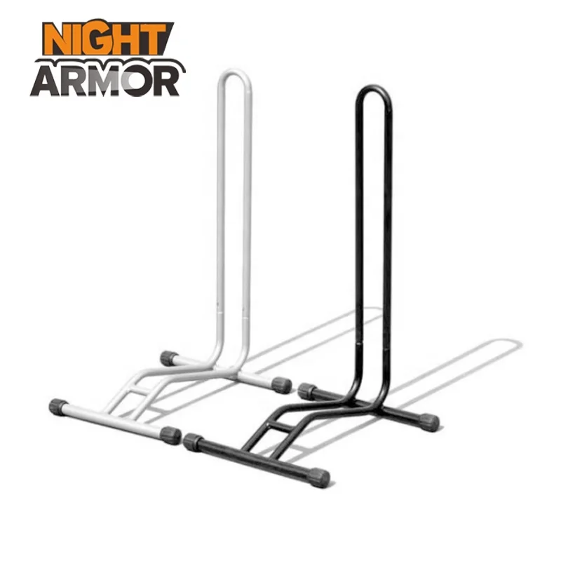 Bicycle L-type Plug-in Parking Rack Mountain Bike Bracket Single ...