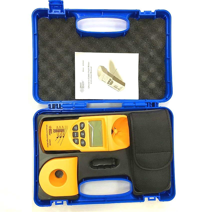 Smart Sensor Ar600e Digital Ultrasonic Cable Height Meter Tester Height ...