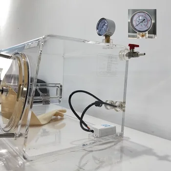 Acrylic Glovebox For Lithium Battery Material Testing With Nitrogen ...