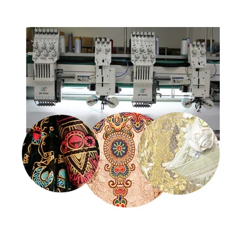 Flat/sequin/taping/cording Multi Head Embroidery Machinery - Buy Tajima ...