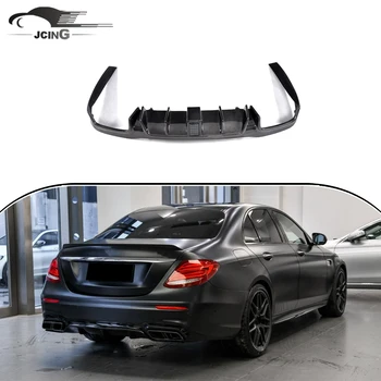 Carbon Fiber W213 Rear Diffuser Lip For Mercedes Benz E43 E63 Amg E350 ...