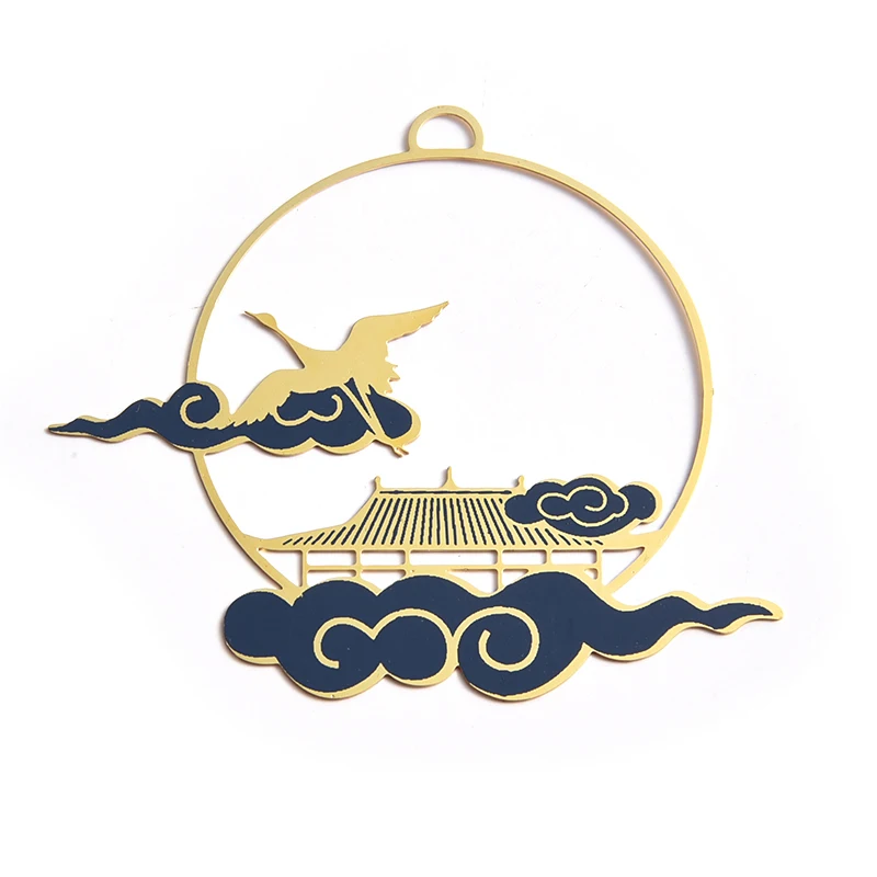 Custom 3D gold-plated openwork metal bookmarks| Alibaba.com