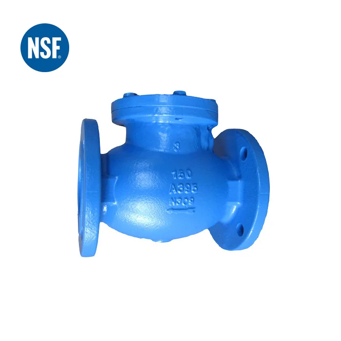 Cast Iron Ansi150lbs Flange End Nsf Approved Swing Check Valve For ...