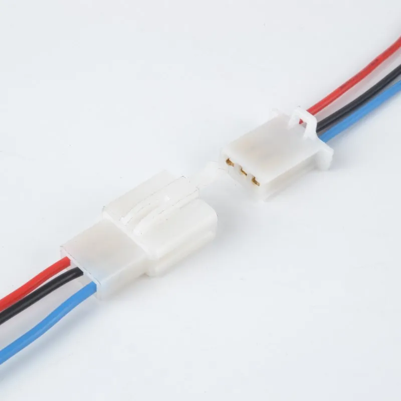 CHSKY Car Plug Connector 3-Pin Male Female Cable With Wire Terminal ...