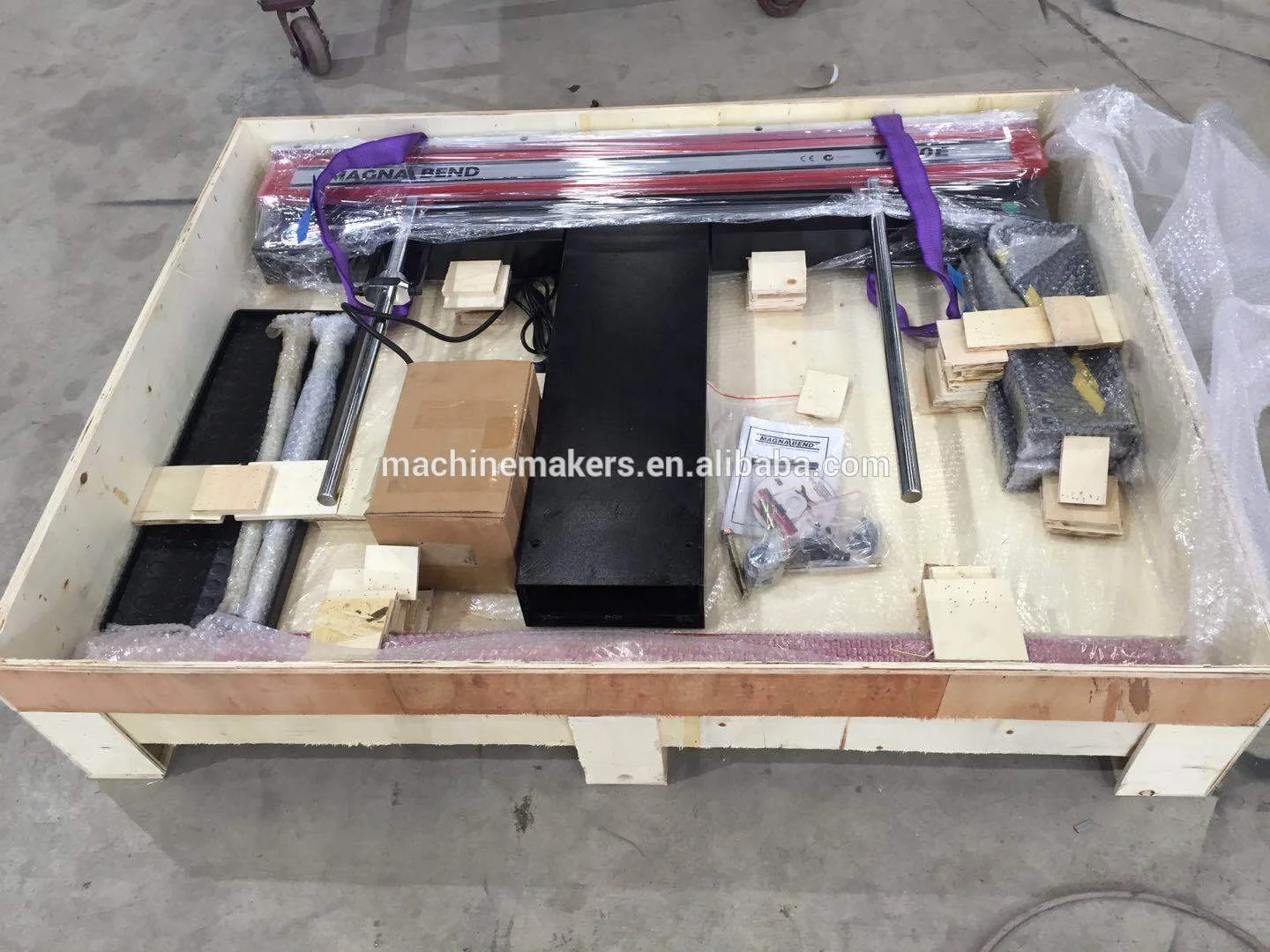 Magnabend Brand Model 1250e Magnetic Bending Machine High Quality Sheet ...