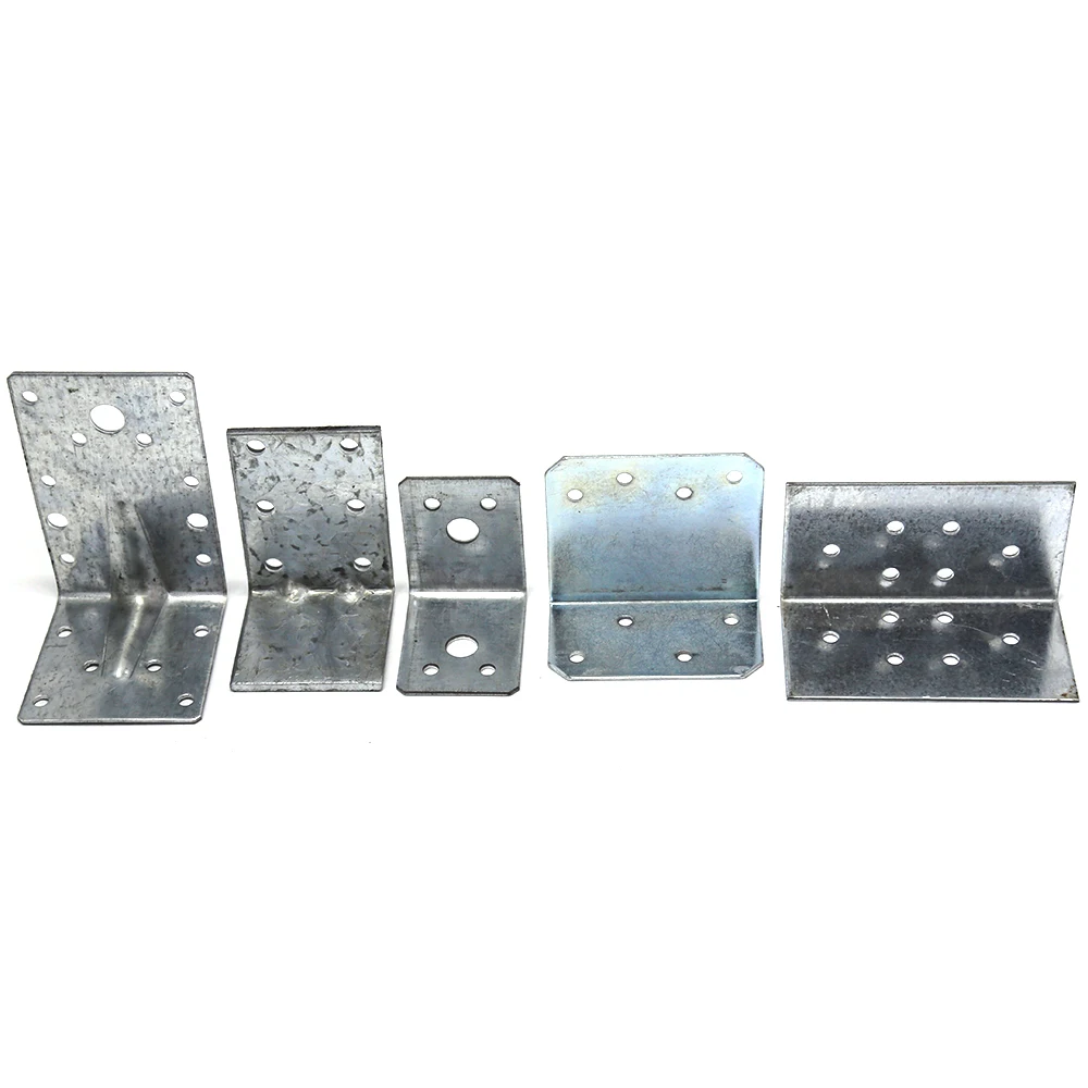 Galvanized Steel Brackets - Durable Metal Wood Connectors
