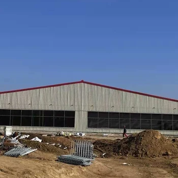 Steel Frame Pig Farm Structures Building Design Prefabricated Steel ...