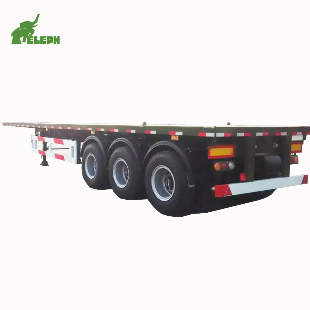 Alibaba.com: 3 axles, 30-60 ton capacity, 20 ft 40 ft container semi ...