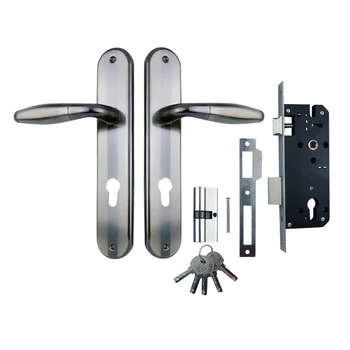 Most Popular Indonesia South Africa Long Plate Door Handle With 85*45 ...