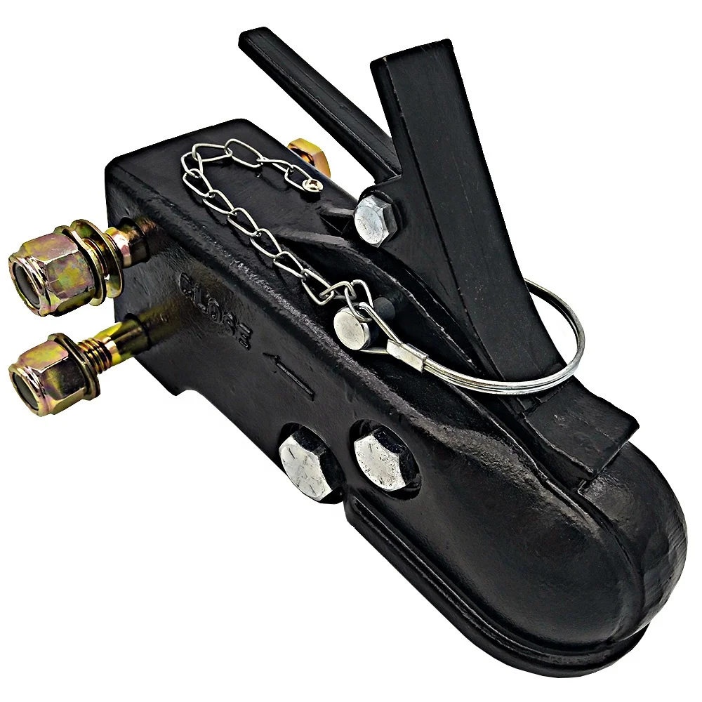Casting Heavy Duty Adjustable Hitch Coupler Tow Coupler Trailer Coupler ...