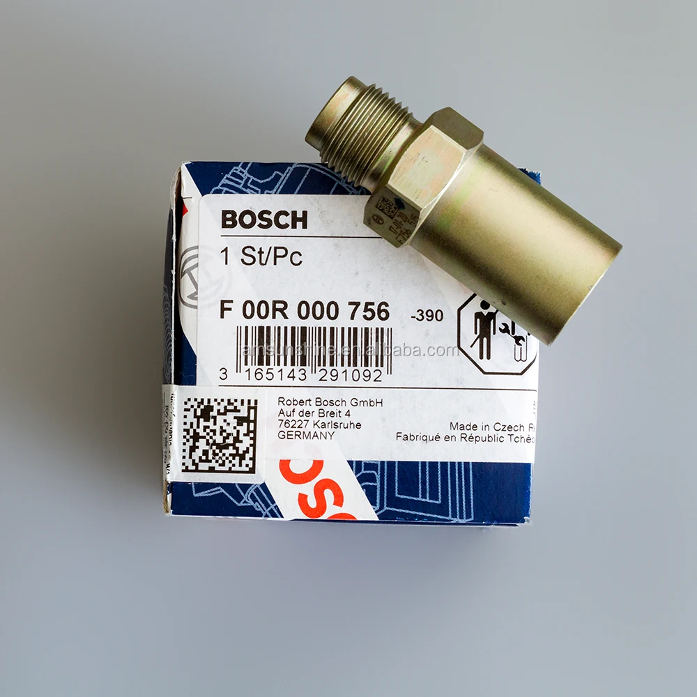 Genuine Pressure Relief Valve F00r000756 For Common Rail 1110010020 ...
