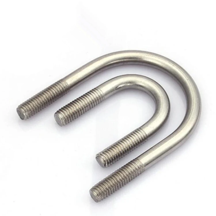 Zhuocheng Double U Bolt M10 M12 M16 Carbon Stainless Steel HDG Square U ...