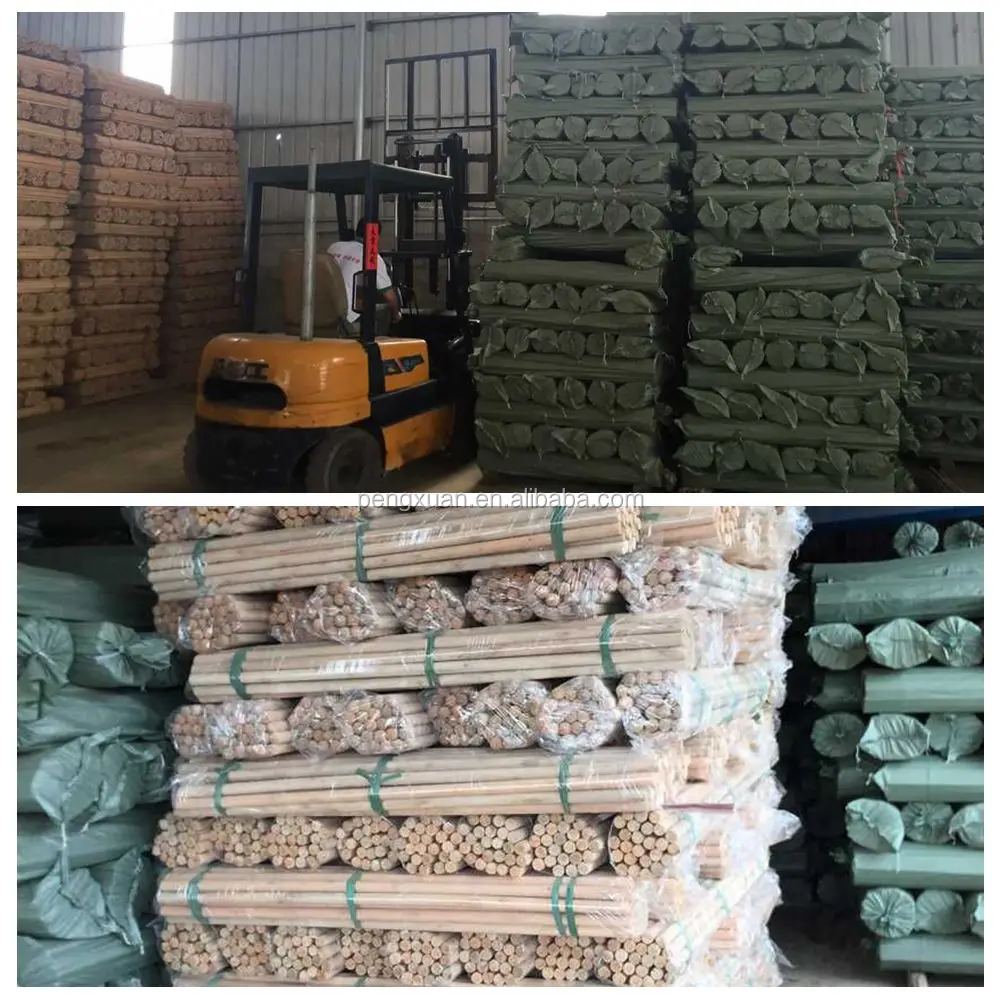 Wood Broom Stick / Stick Wood Broom Stick /mop Stick Straight 120*2.5cm ...