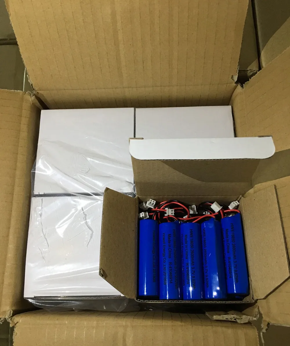 Cylindrical Lithium Ion Rechargeable Bateria 16650 3.7v 1800mah 16650 ...