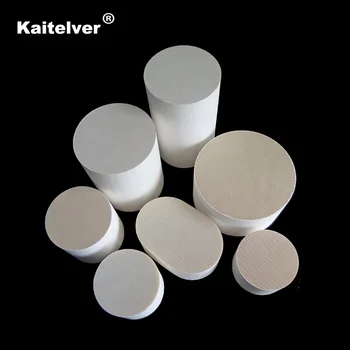 Three Way Catalytic Converter Ceramic Honeycomb Monolith Catalyst ...